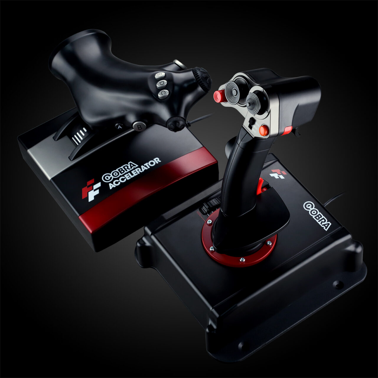 JOYSTICK FLASHFIRE COBRA V5 HOTAS COMBO FOR PC PLAY SIMULATION ...