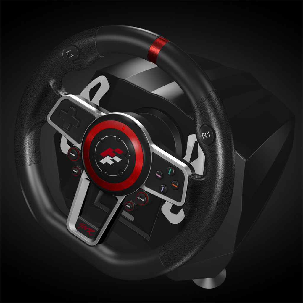 SUZUKA FLASHFIRE 900R STEERING WHEEL FOR PS4, PS3, XBOX, SWITCH, PC ...