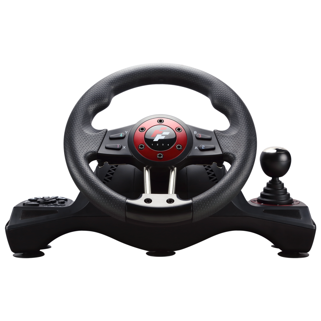 FORCE FLASHFIRE WH-2304V STEERING WHEEL FOR PS4, PS3, XBOX, SWITCH, PC ...