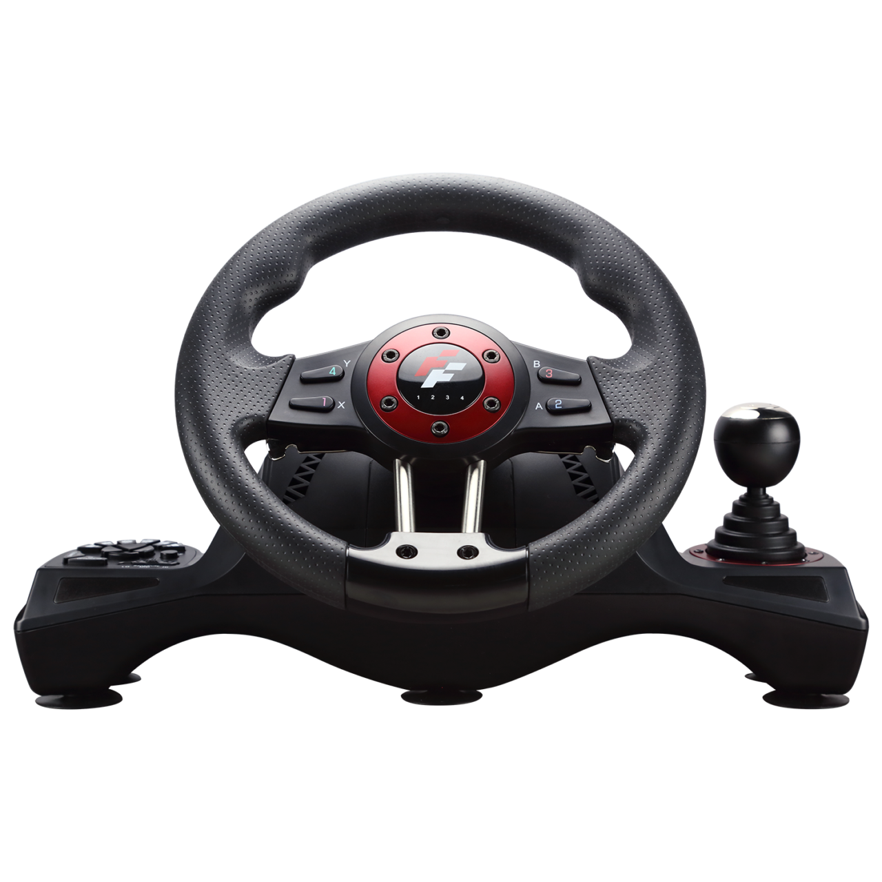 FORCE FLASHFIRE WH-2304V STEERING WHEEL FOR PS4, PS3, XBOX, SWITCH, PC ...